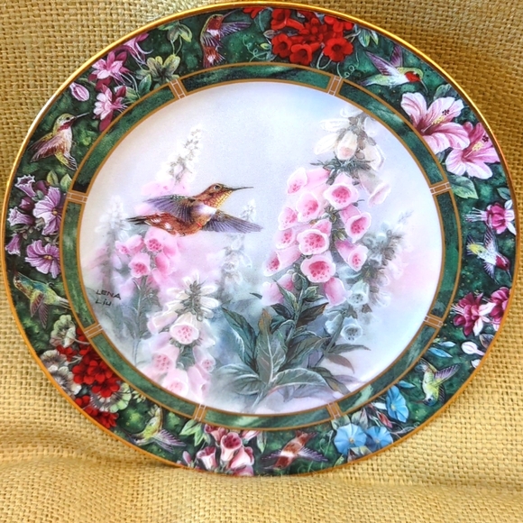 The Bradford Exchange | Accents | Lena Lius Hummingbird Treasury The ...